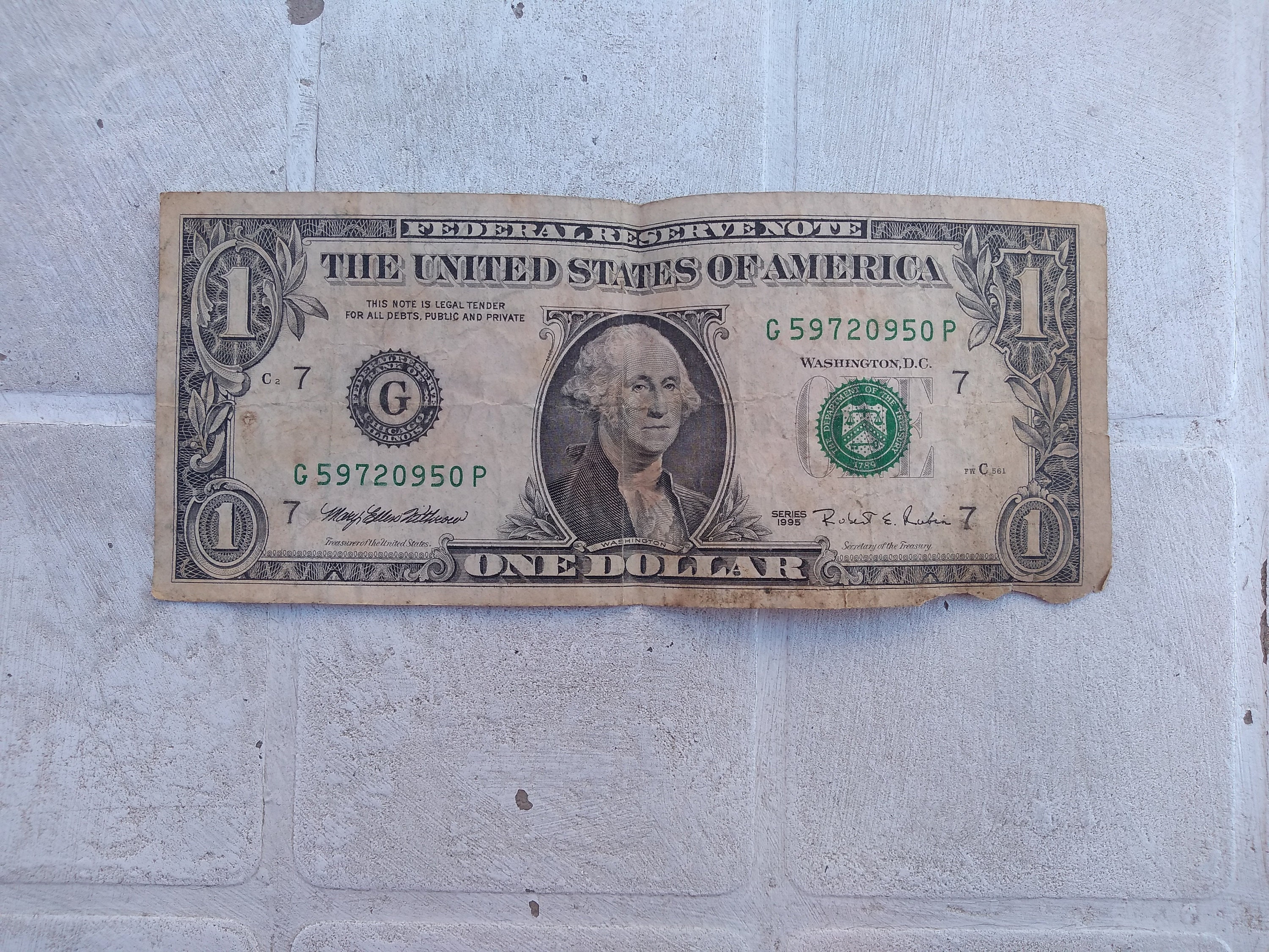 1 DOLLAR BILL - Etsy