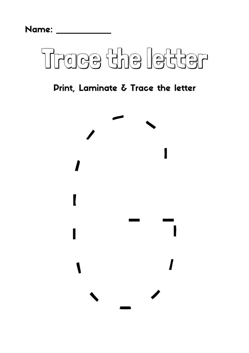 Alphabet Letters Drawing and Coloring for Kids - Etsy