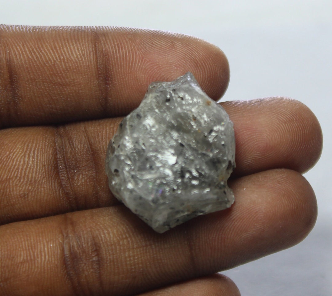 Natural Black Dot Unpolished Rough Gemstone,black Dot Rock,black Dot ...