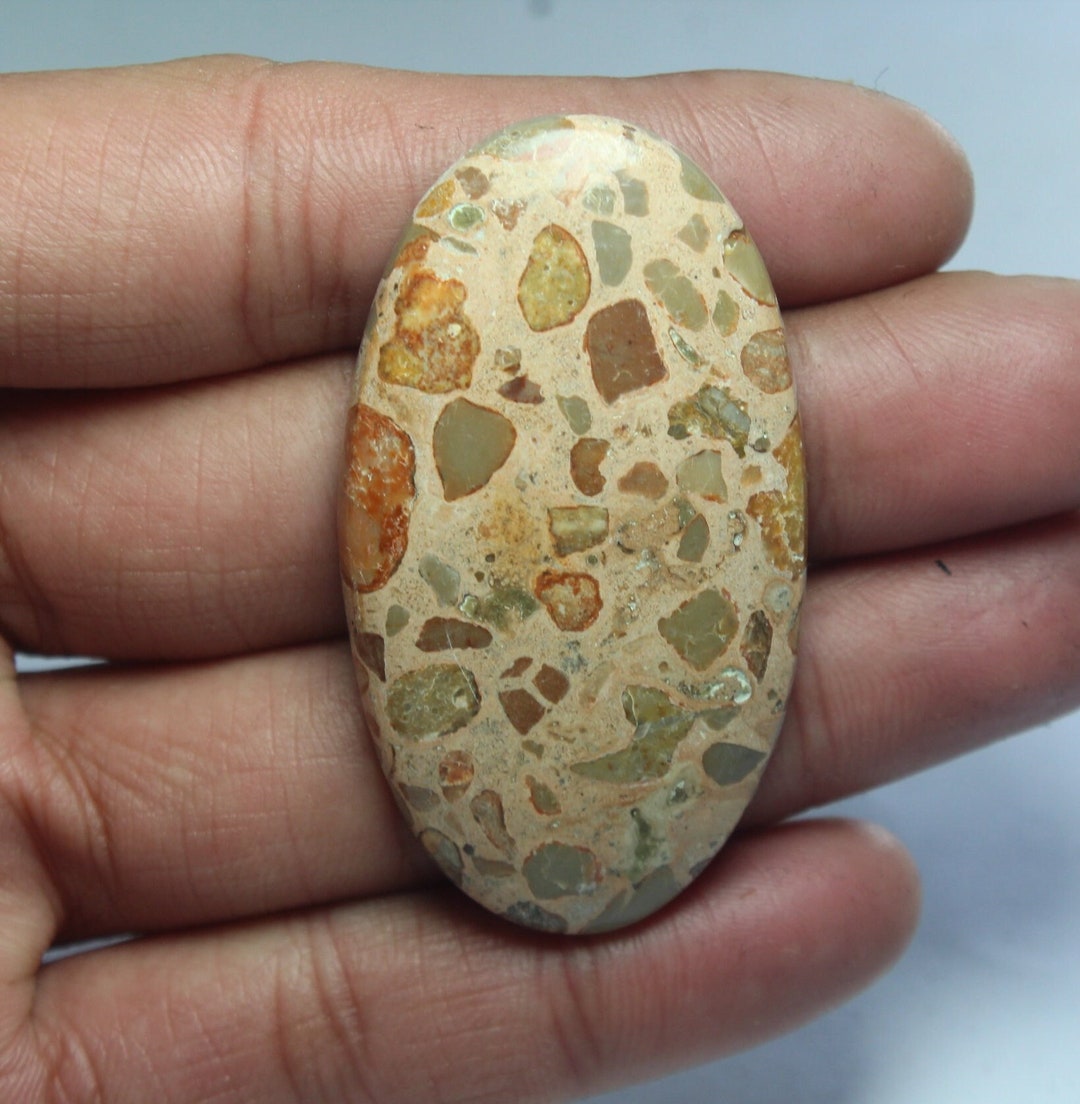 Top Grade Natural Australian Poppy Jasper Cabochon, Australian Hand ...