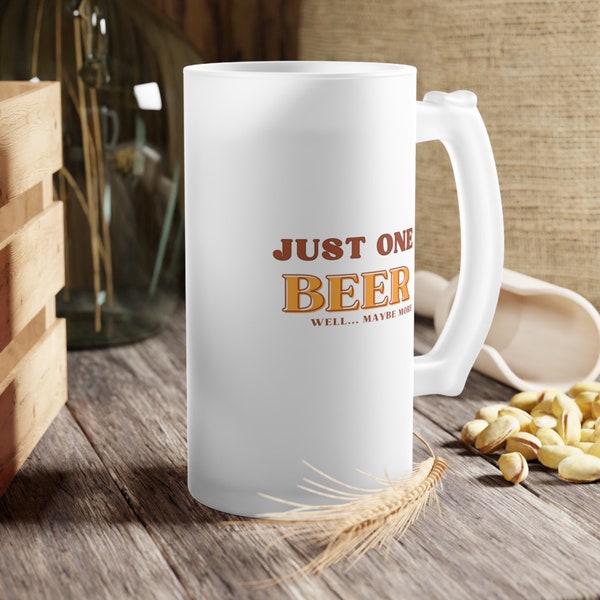 Glass Beer Mug - Etsy
