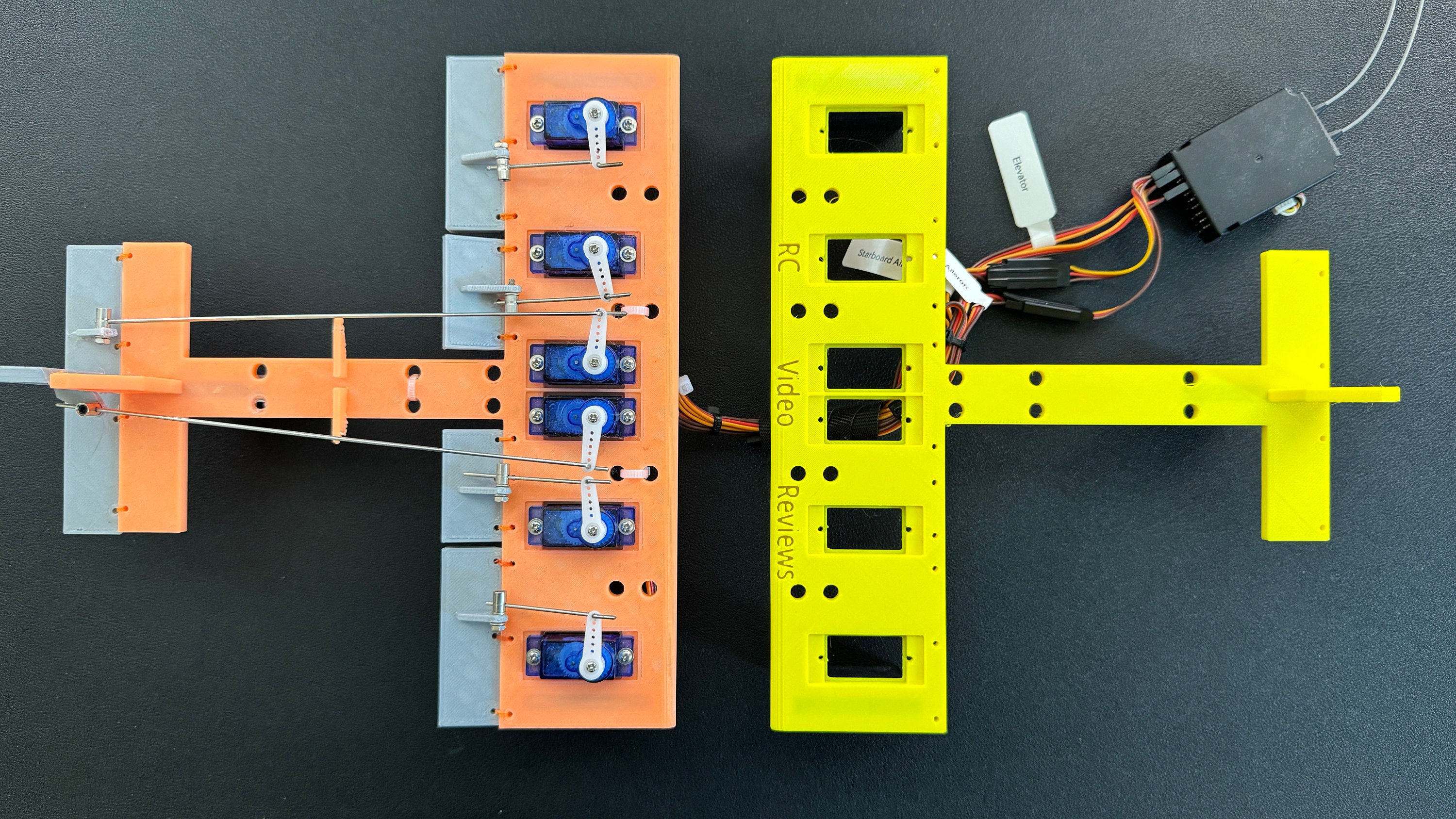 Rcvideoreviews Radio Control Setup Model - RCVR-1 [3D Printed PETG Only ...