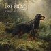 Vintage Gordon Setter Painting, Rustic Gordon Setter Print, Antique ...