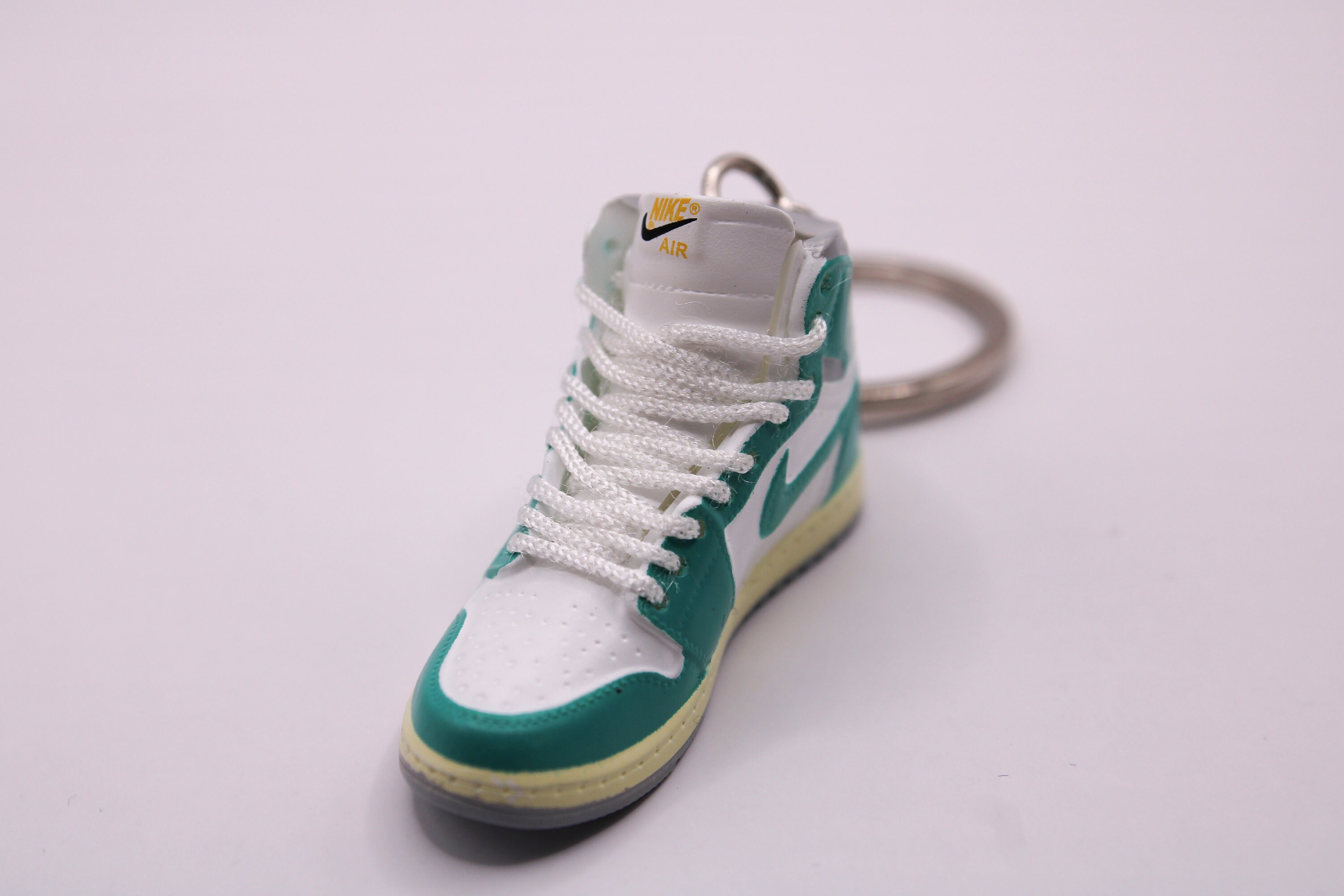 Cyan and White Mini 3D Nike Jordan Branded Trainer Mini - Etsy