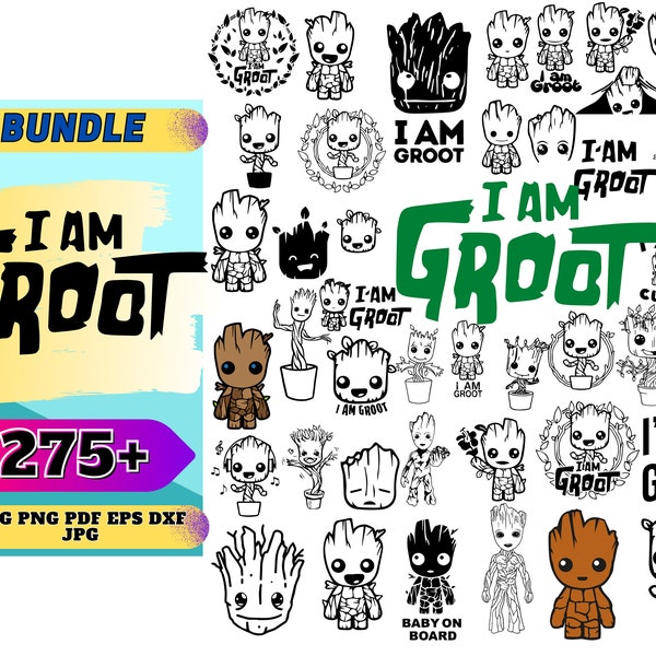 Groot Svg - Etsy
