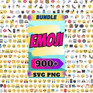 MEGA Smiley Face Svg, Emoji Clipart, Emoji Svg, Happy Face Svg, Smiley ...
