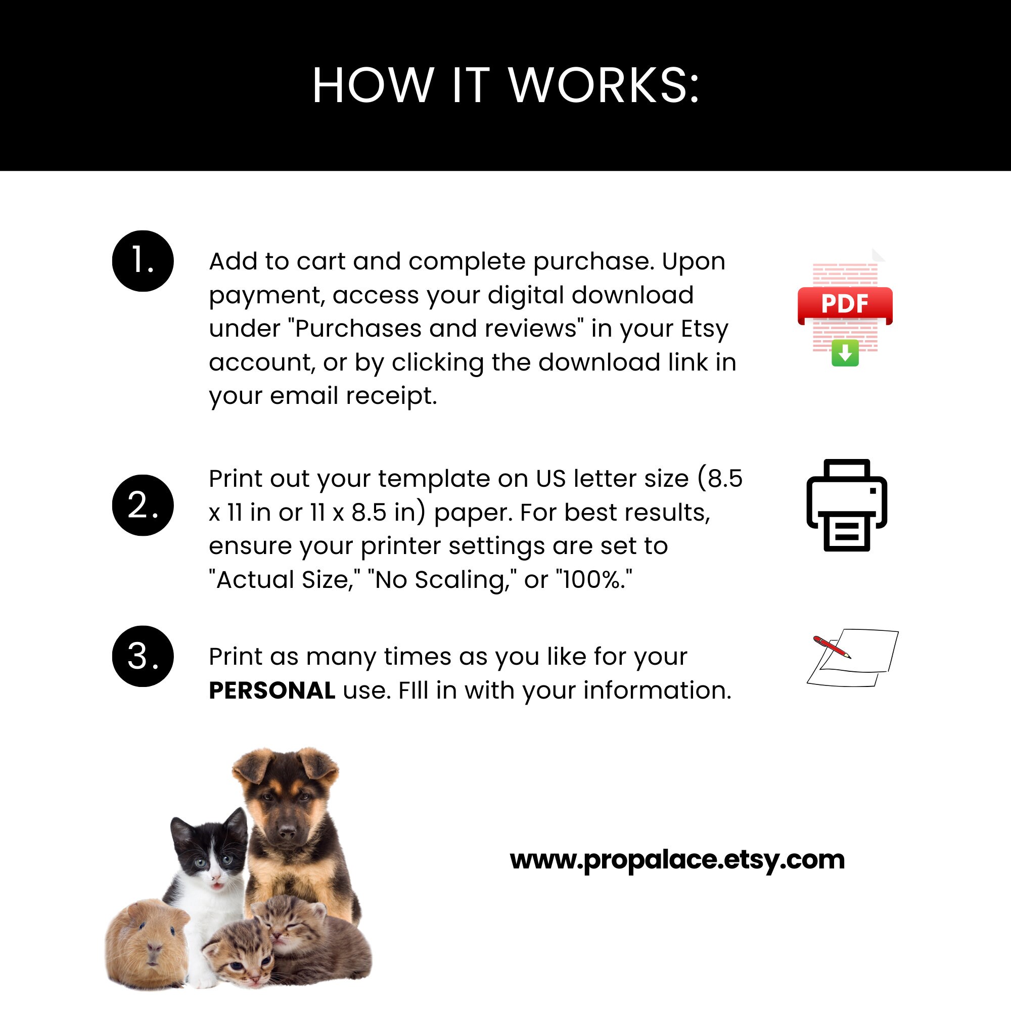 Printable * Goat Birth Certificate – Document Write in Birth Record ...