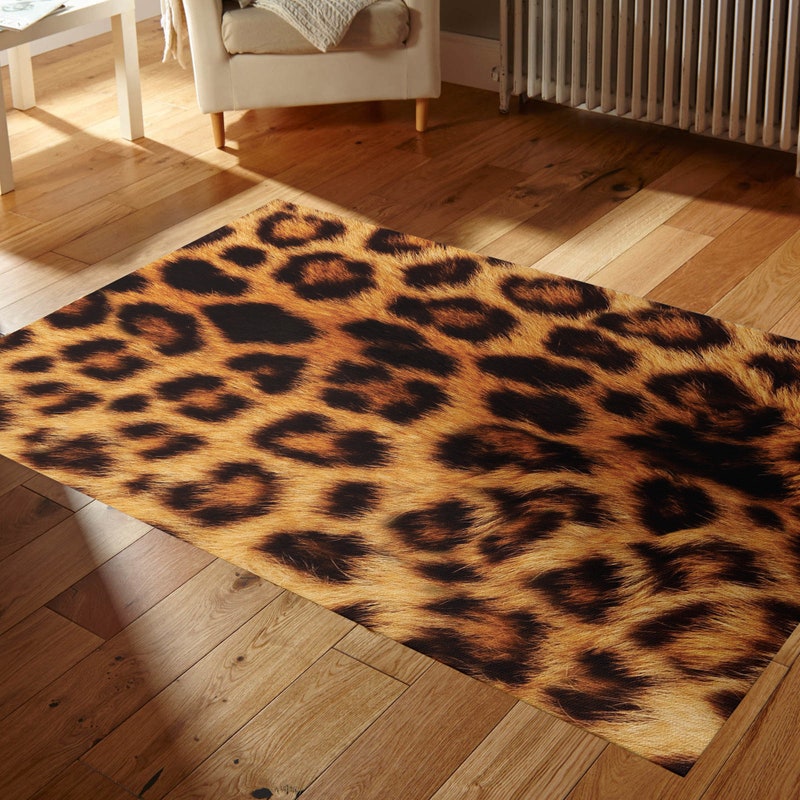 Animal Print Rug - Etsy