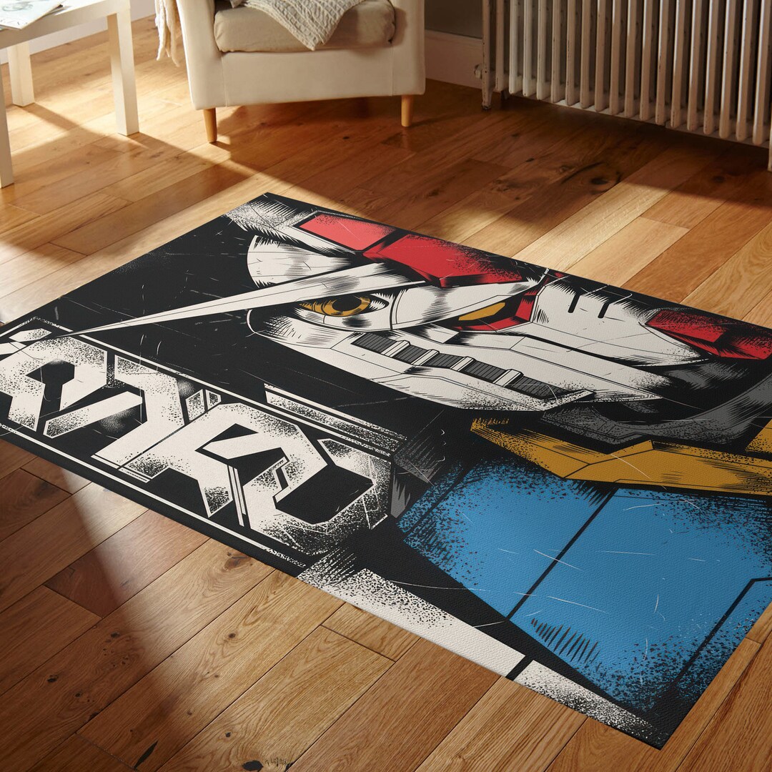 Anime Rug for Bedroom, Anime Area Rug, Japanese Animation Inspired ...