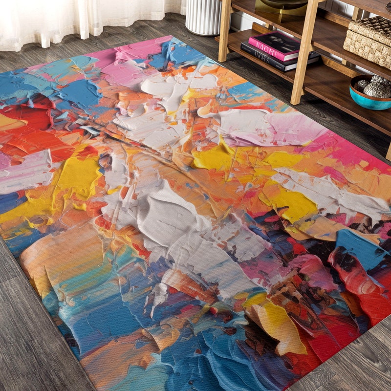 Abstract Rug - Etsy