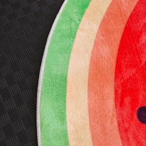 Watermelon Rug Playroom Rug, Blue Decoration, Playroom Decor, Fruit ...