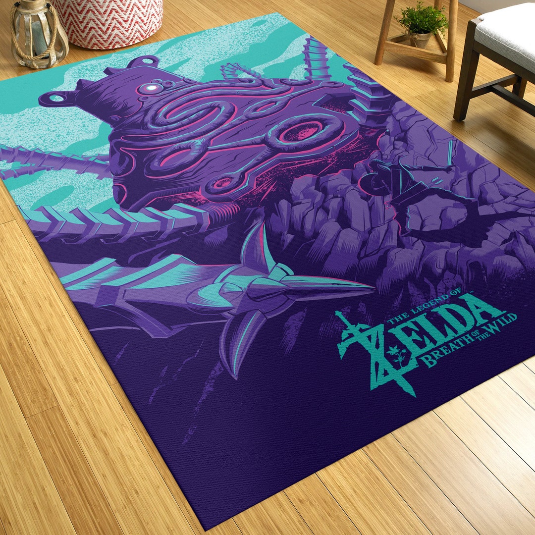 Legend of Zelda Decor, the Legend of Zelda Rug, Game Poster Rug, Gaming ...