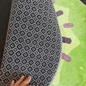 Kiwi Rug Playroom Rug, Blue Decoration, Playroom Decor, Fruit Decor ...