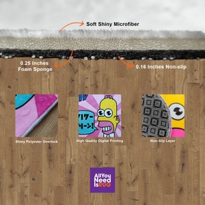 Checkered Rug Blue, Danish Pastel Room Decor for Teens Girl Dorm Room ...