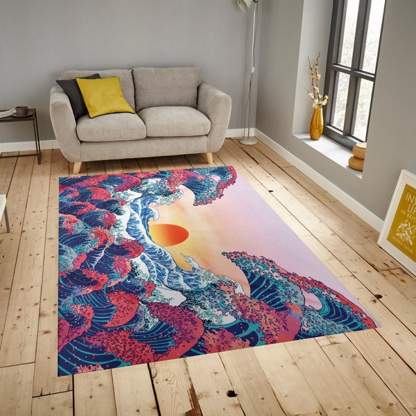 Japanese Minimalist Rug - Etsy