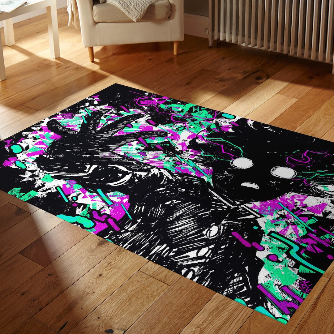 Anime Area Rug, Japanese Animation Inspired Floor Mat, Fanatic Home ...