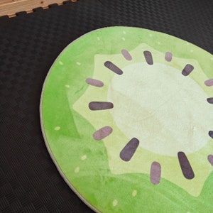 Kiwi Rug Playroom Rug, Blue Decoration, Playroom Decor, Fruit Decor ...