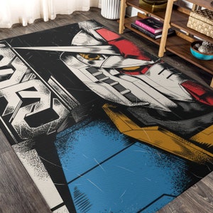 Anime Rug for Bedroom, Anime Area Rug, Japanese Animation Inspired ...