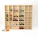 Unfinished Wooden Display With 28 Compartments | Shadow Box | Unpainted ...