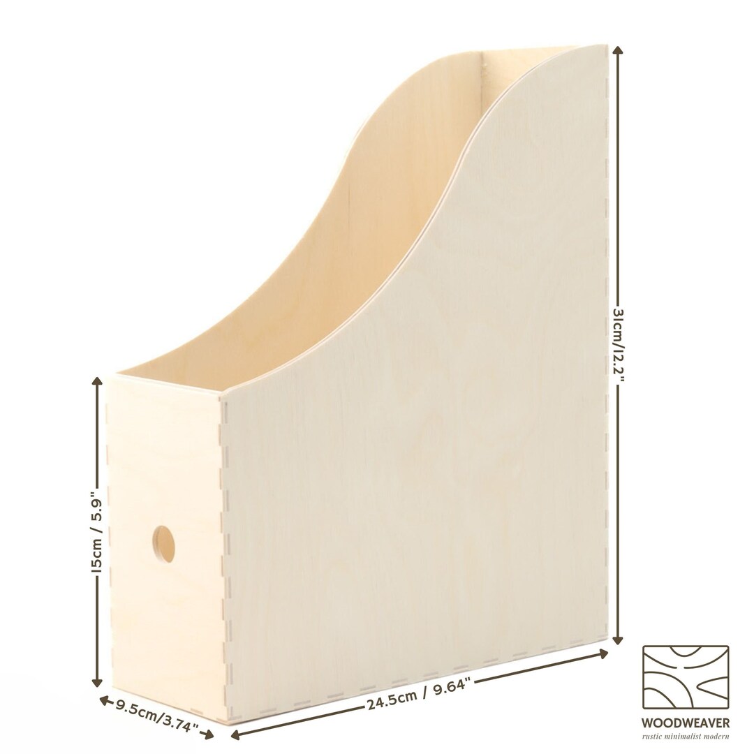 Desk Organizer Wooden File Holder 8,5x11 Documents Organizer Paper ...