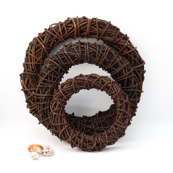 Wicker Wreath - Etsy
