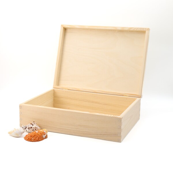 Unfinished Wood Box - Etsy