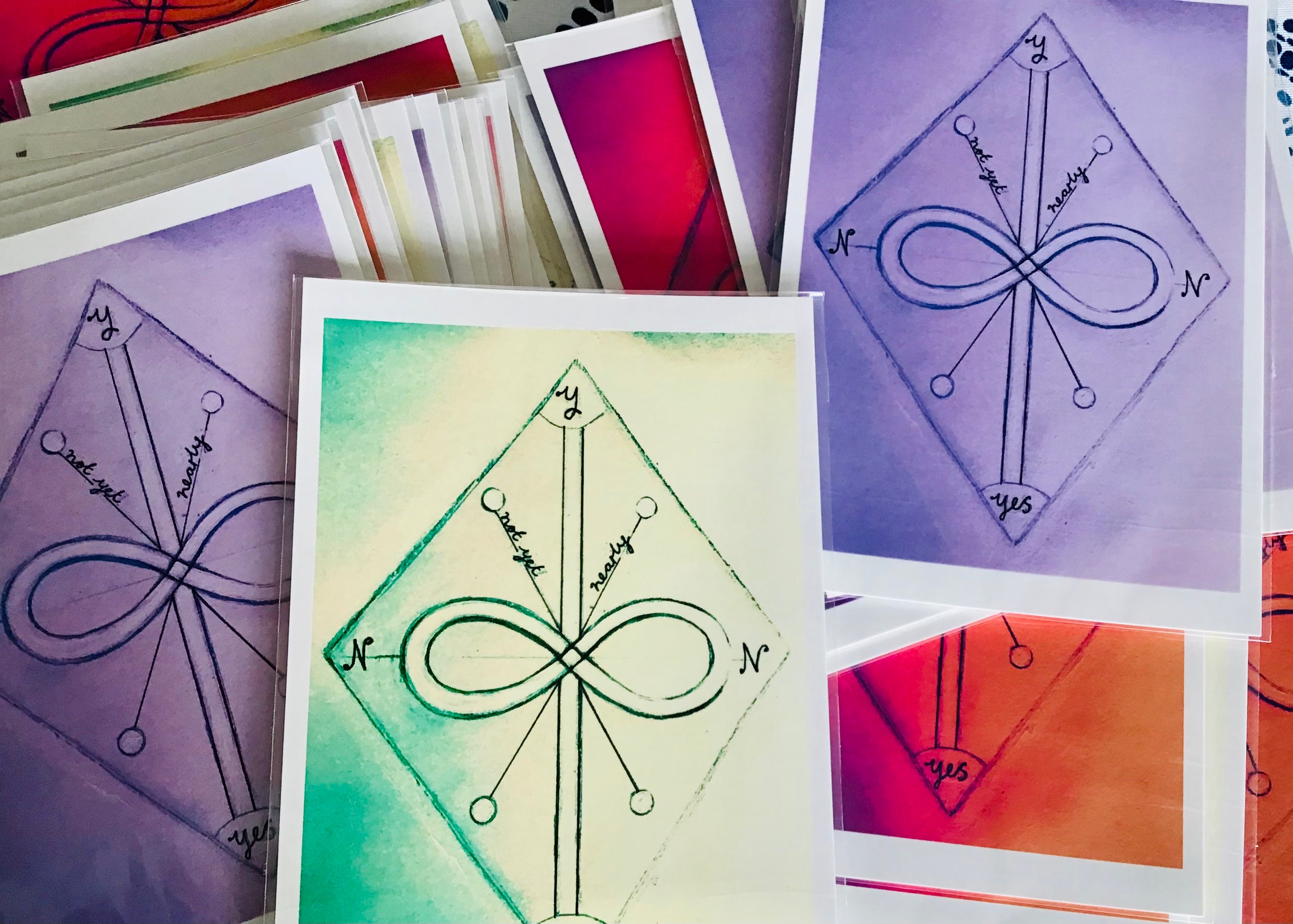 Akashic Pendulum Chart Card A5 145mm by 210mm - Etsy