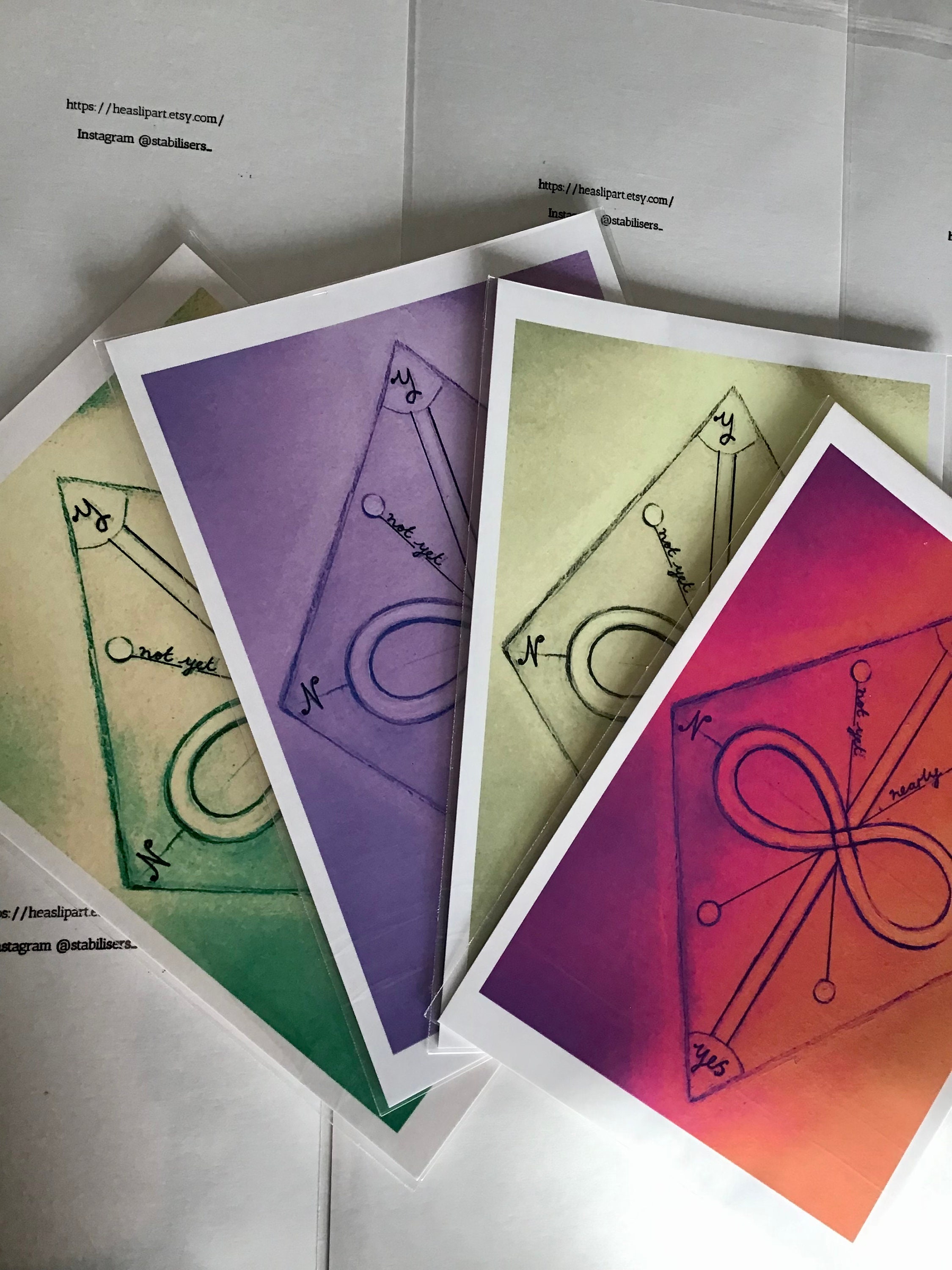 Akashic Pendulum Chart Card A5 145mm by 210mm - Etsy