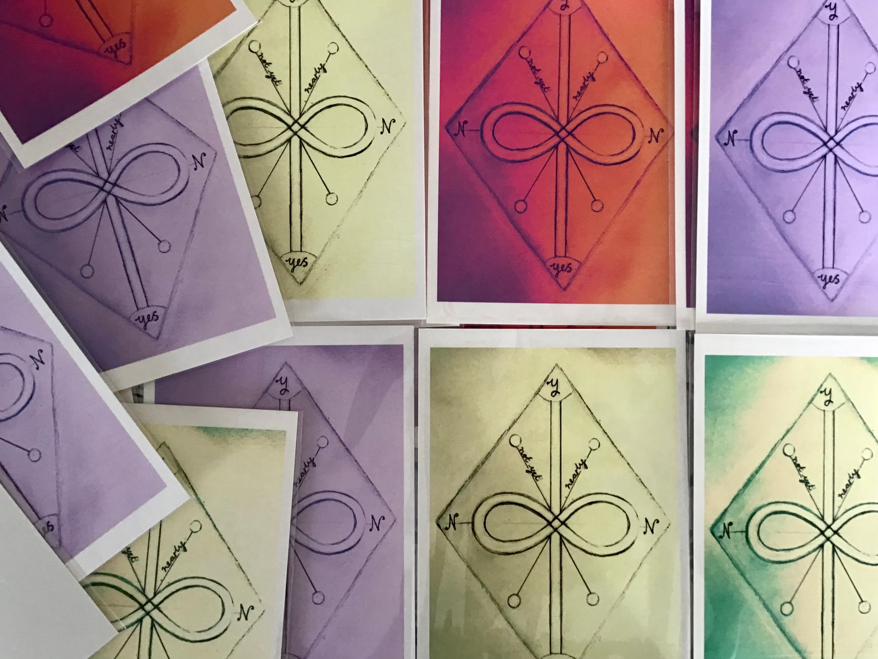 Akashic Pendulum Chart Card A5 145mm by 210mm - Etsy