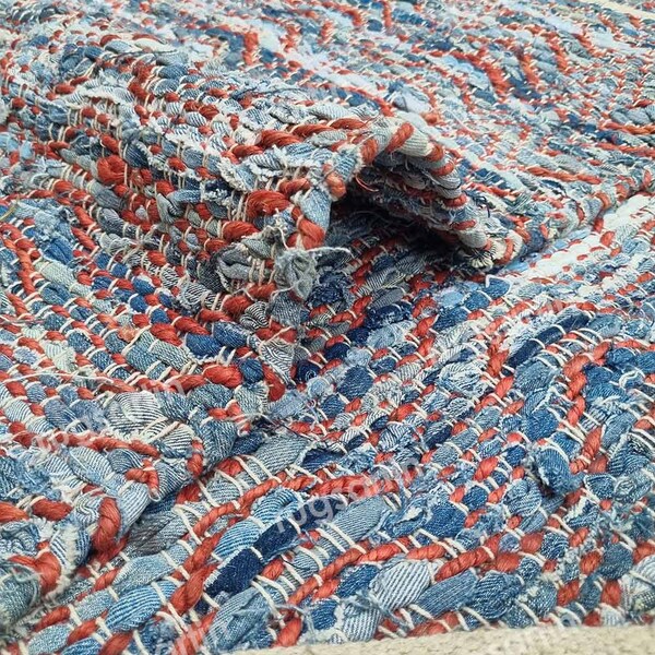 Denim Rug - Etsy