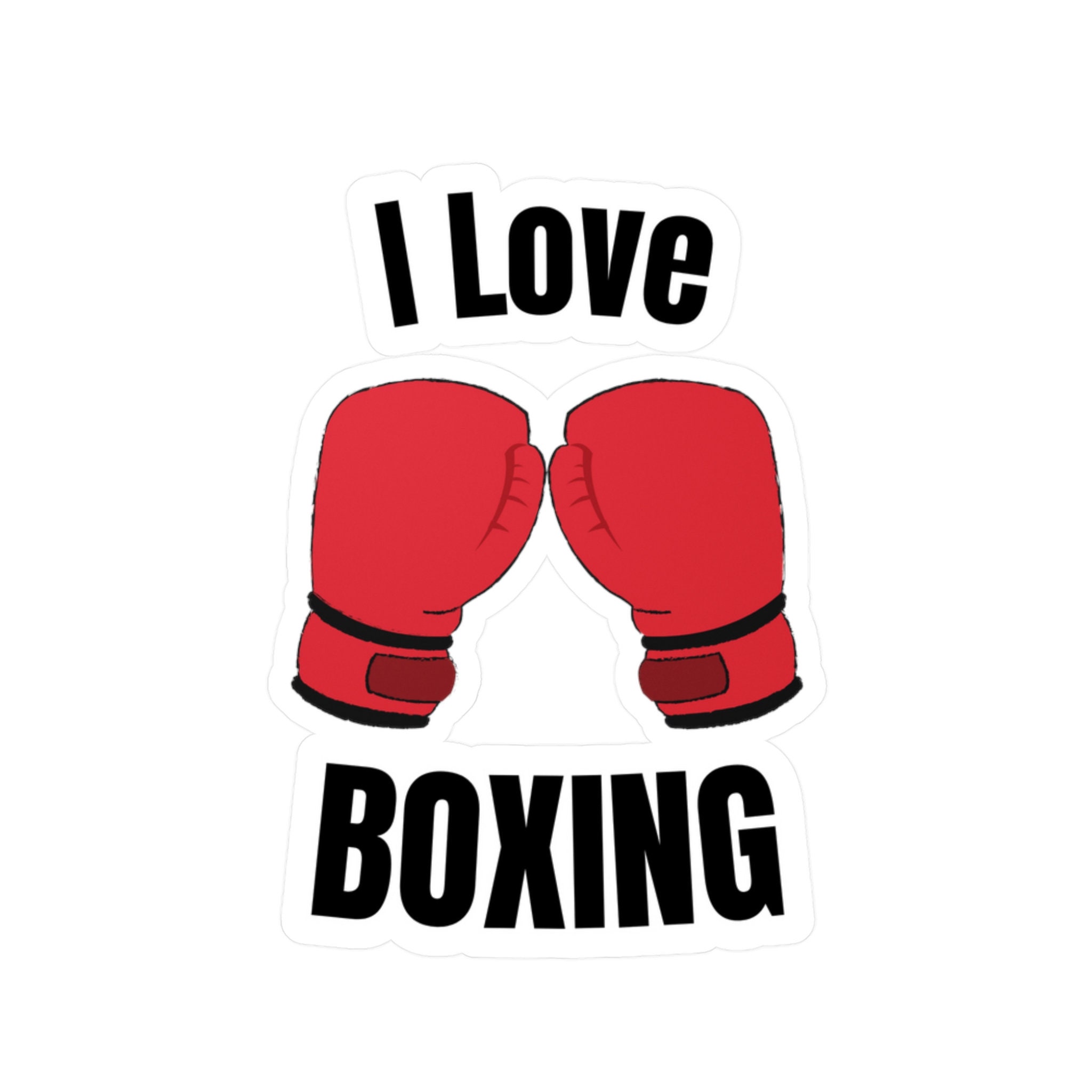 BOXING Vinyl Stickers - Etsy