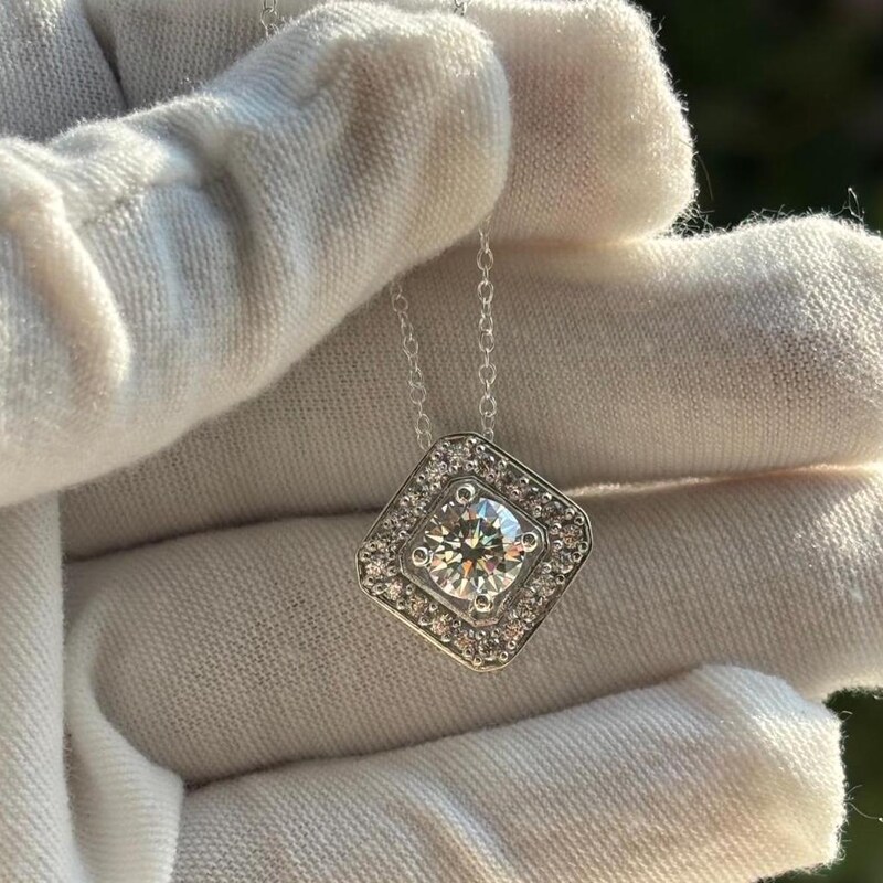 Square Pendant - Etsy