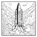 10 Printable Adults, Teens Coloring/colouring Pages of Space ...