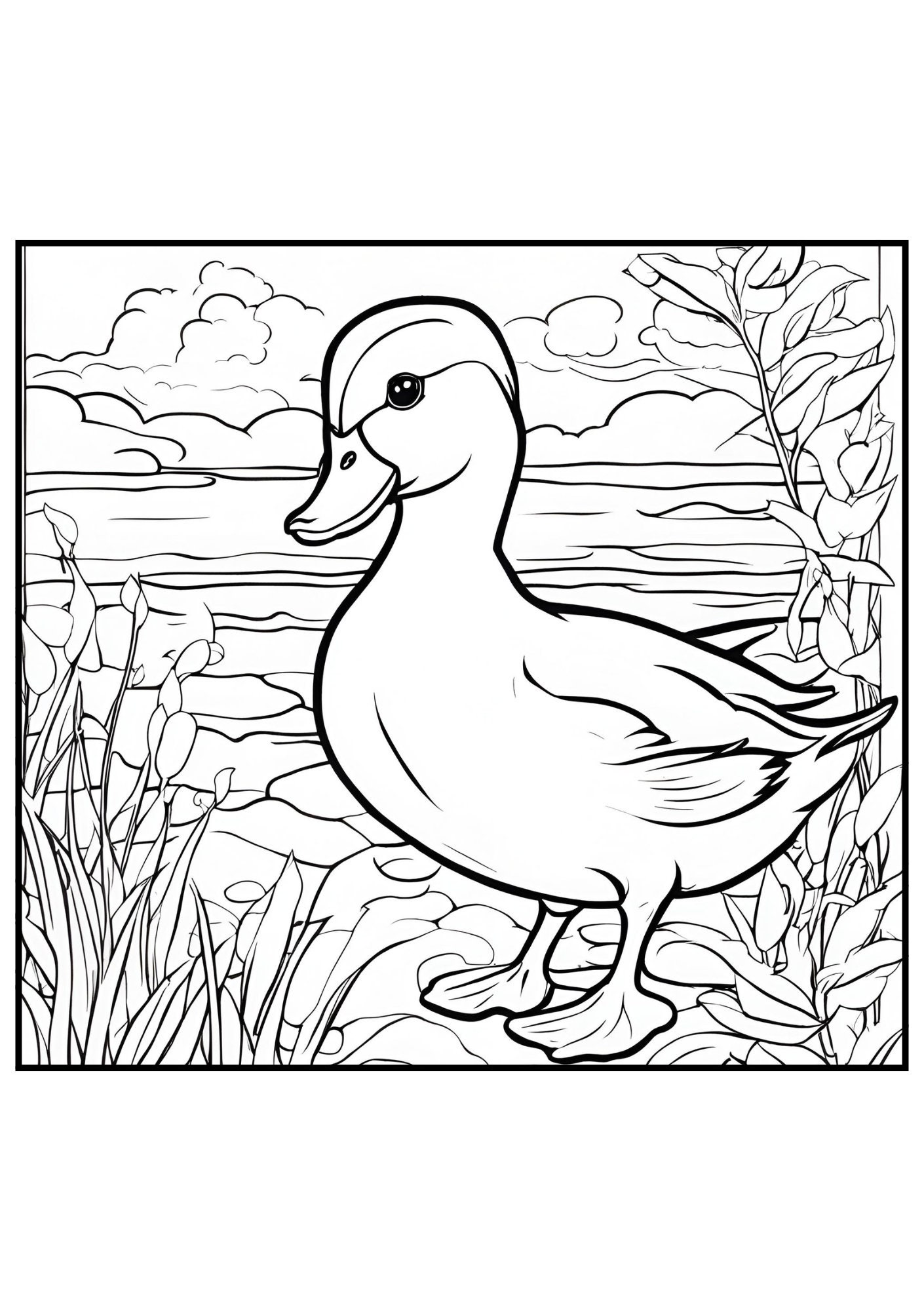 10 Printable Kids, Children Coloring/colouring Pages of Barnyard, Barn ...