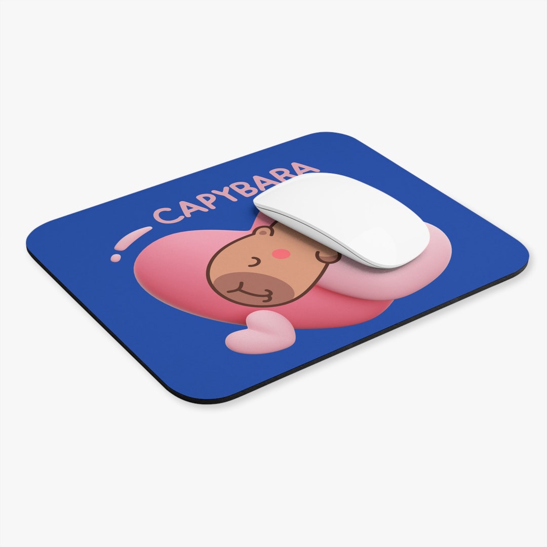 Cute, Adorable and Fun Capybara Mousepad Perfect Personalized Gift Idea ...