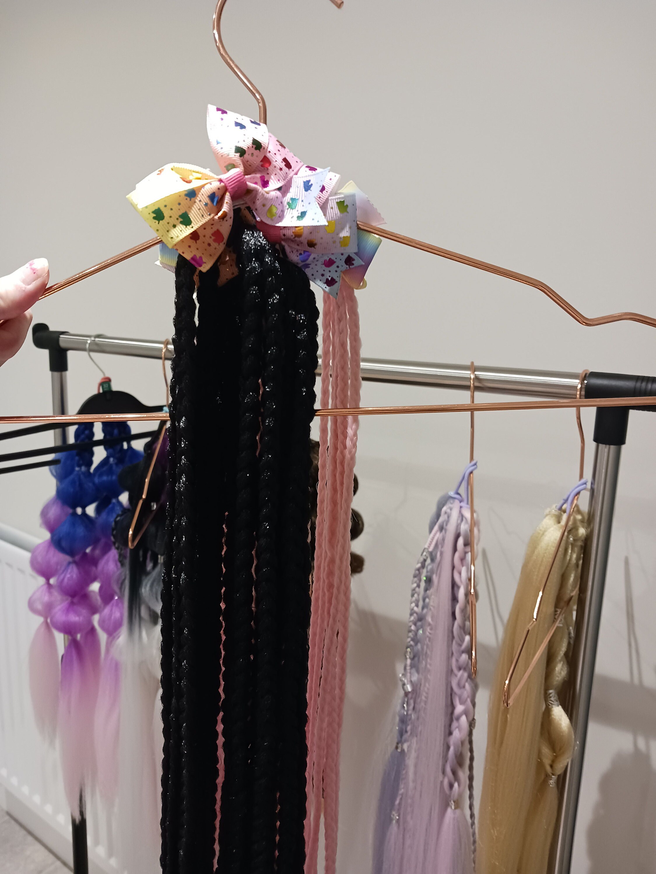 Barbie Braids in Black / Hair Extensions With Beads. - Etsy