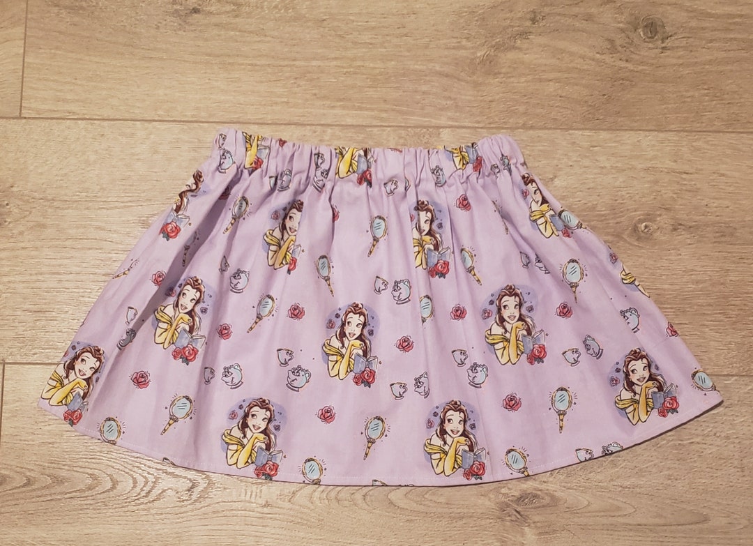 Beauty Belle Skirt, Princess Belle Skirt, Disney Princess Skirt, Belle ...