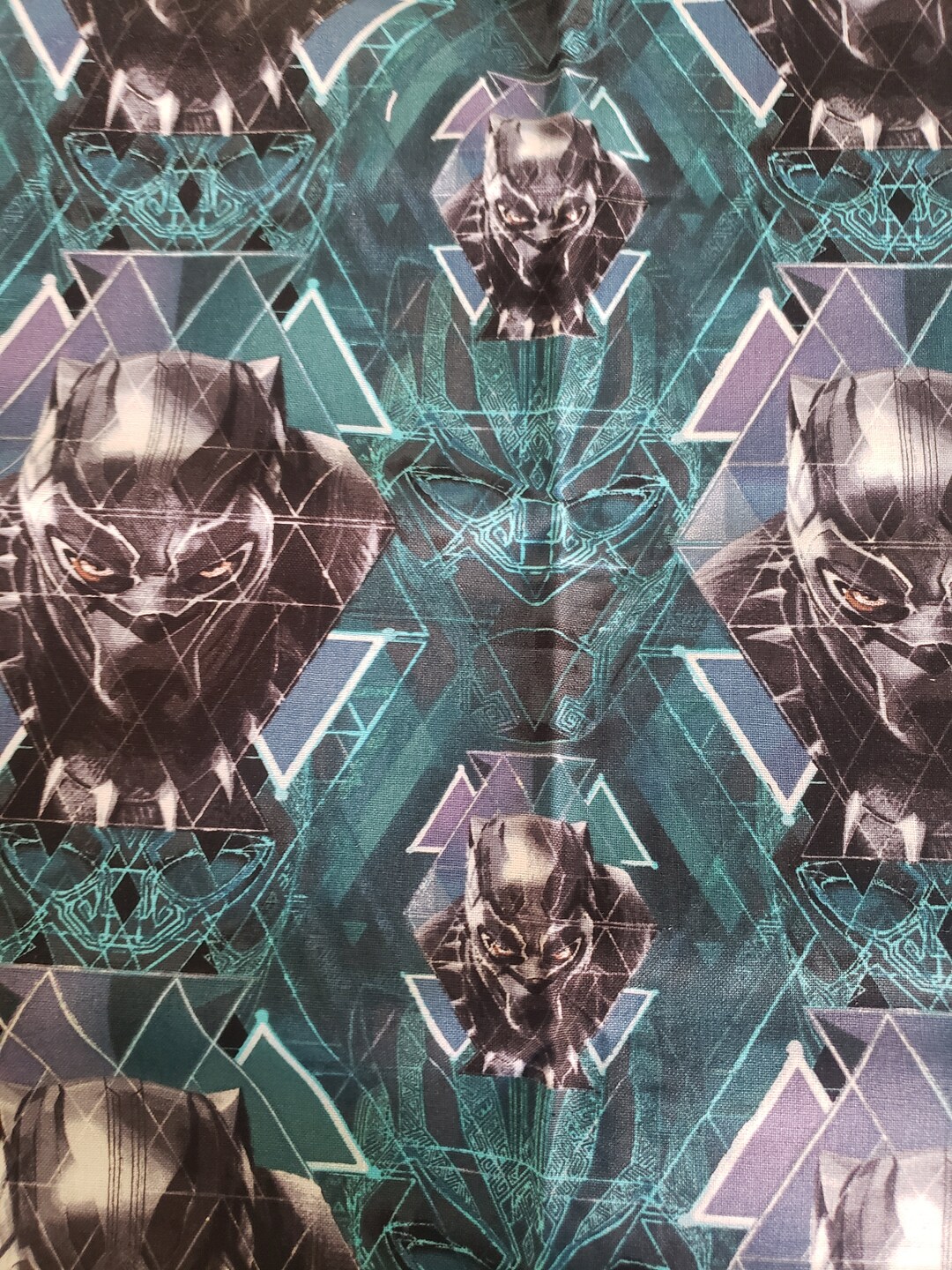 Black Panther Fabric - Etsy