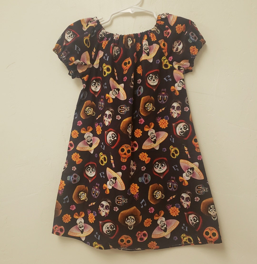 Coco Dress, Disney Coco Birthday Dress, Day of the Dead Dress - Etsy