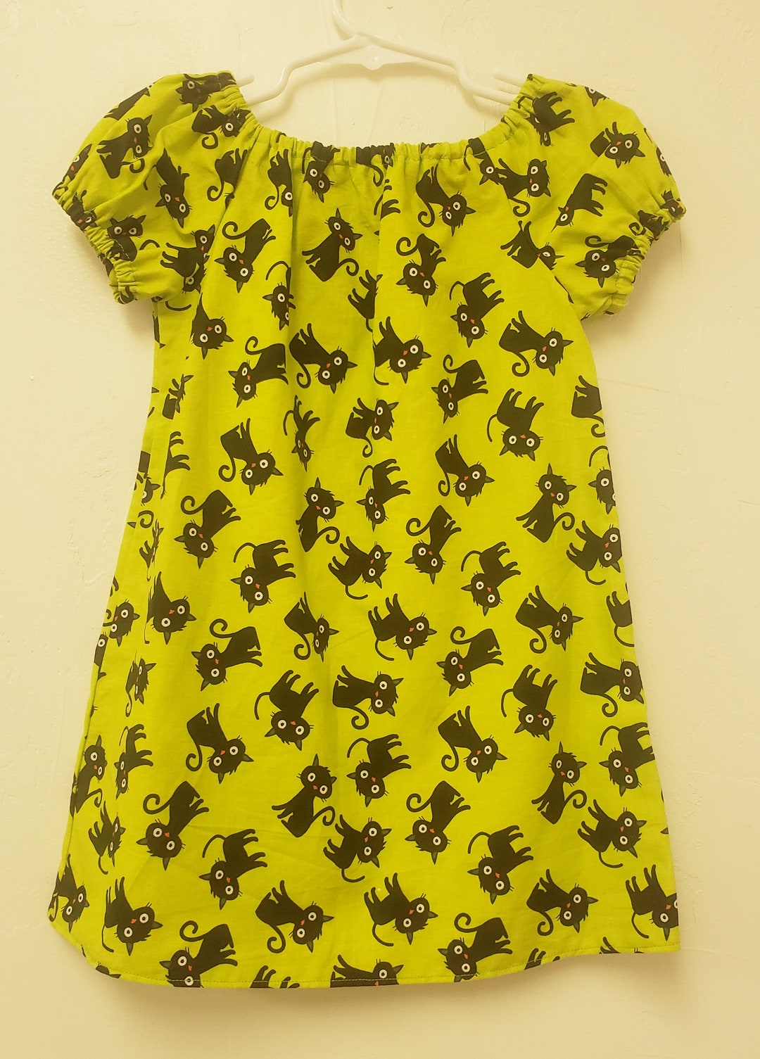 Black Cat Halloween Dress, Witch Costume - Etsy