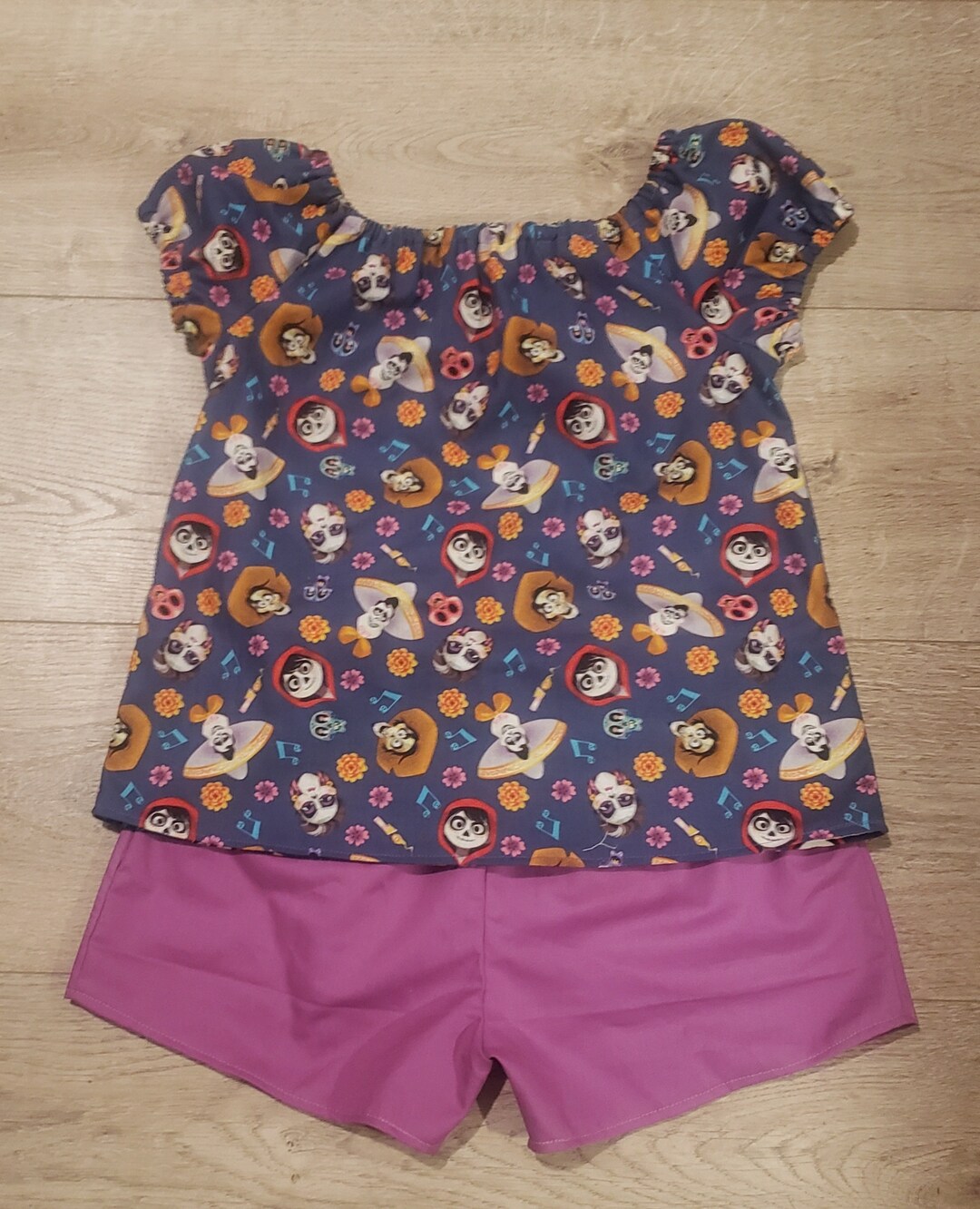 Coco 2 Piece Outfit, Coco Top and Shorts Set, Disney Summer Outfit ...