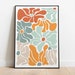 Matisse Retro Flower Power Poster Abstract Florals Print - Etsy