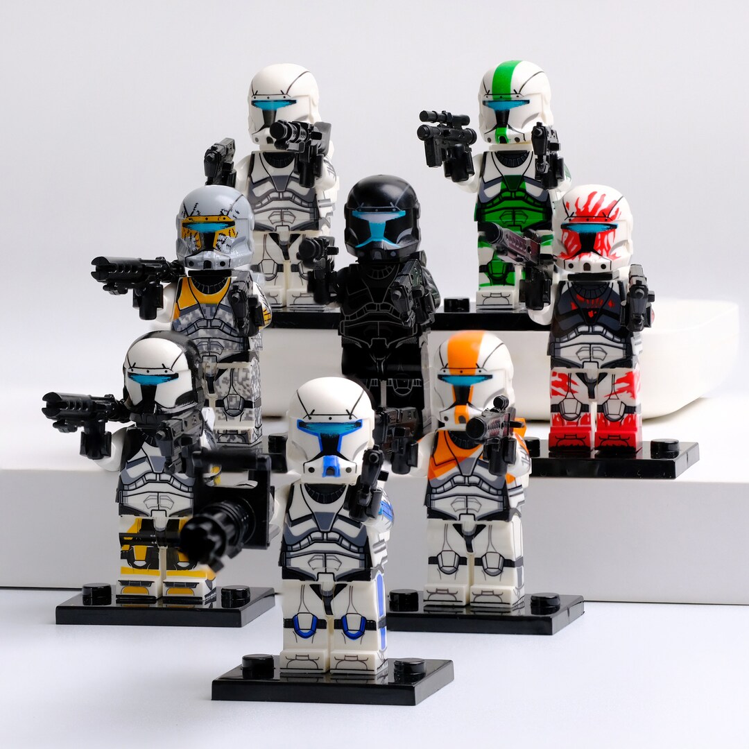Custom Minifigure Star Wars Delta Squad Stormtrooper Scorch - Etsy