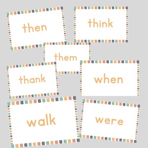 Printable Dolch First Grade Sight Word Flashcards (PDF) - Etsy