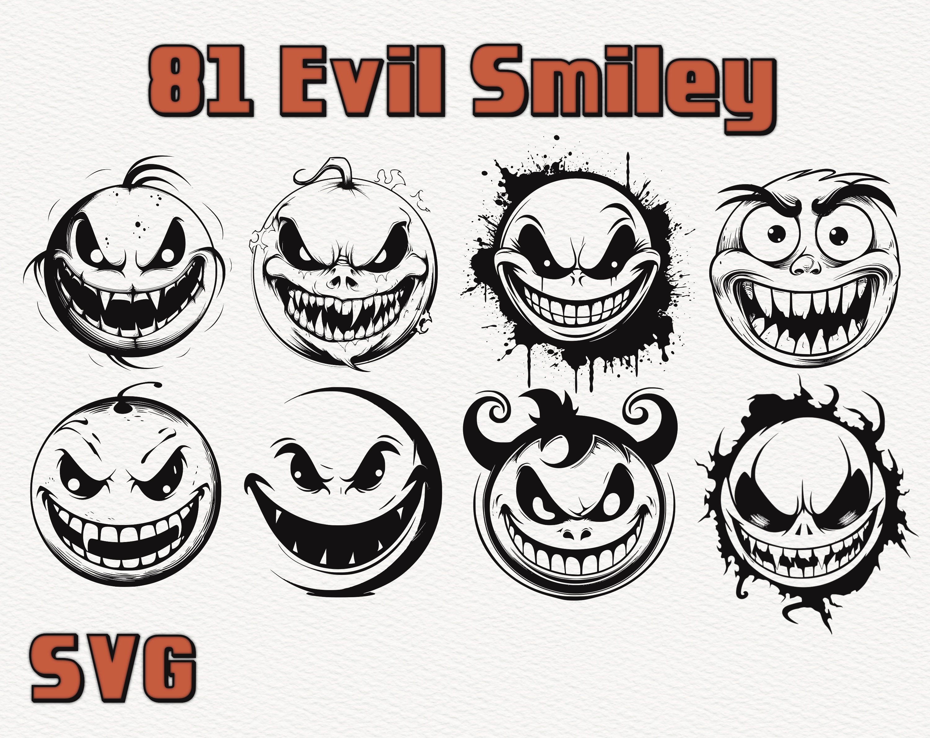 Evil Grin Text Emoticon