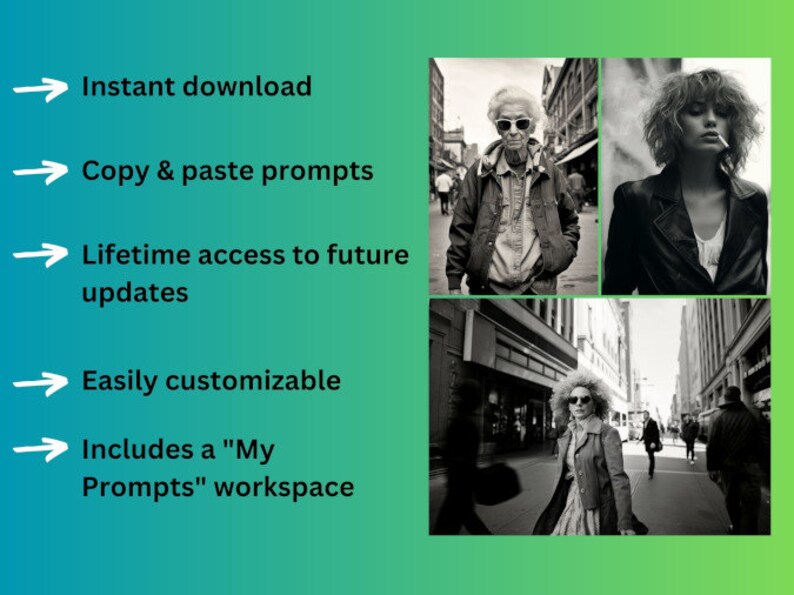 660 AI Street Photography Prompts for Midjourney Generative Art Digital ...