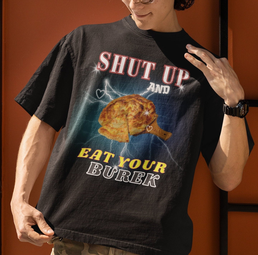 Burek Lover Shirt 90s Meme Tee Funny Börek Shirt Greece Balkan Turkey ...
