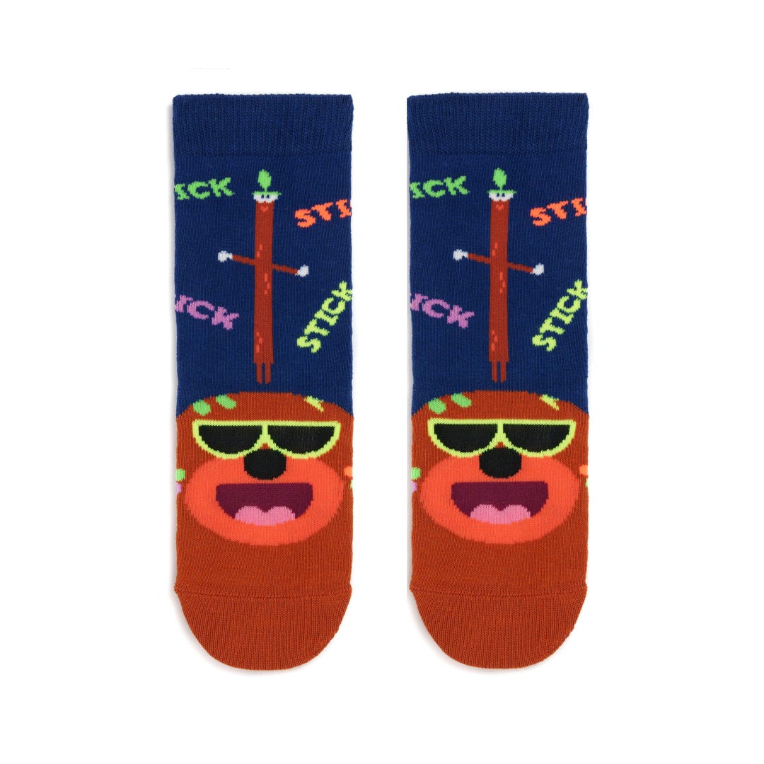 Hey Duggee Stick Neon Kids Socks - Etsy UK