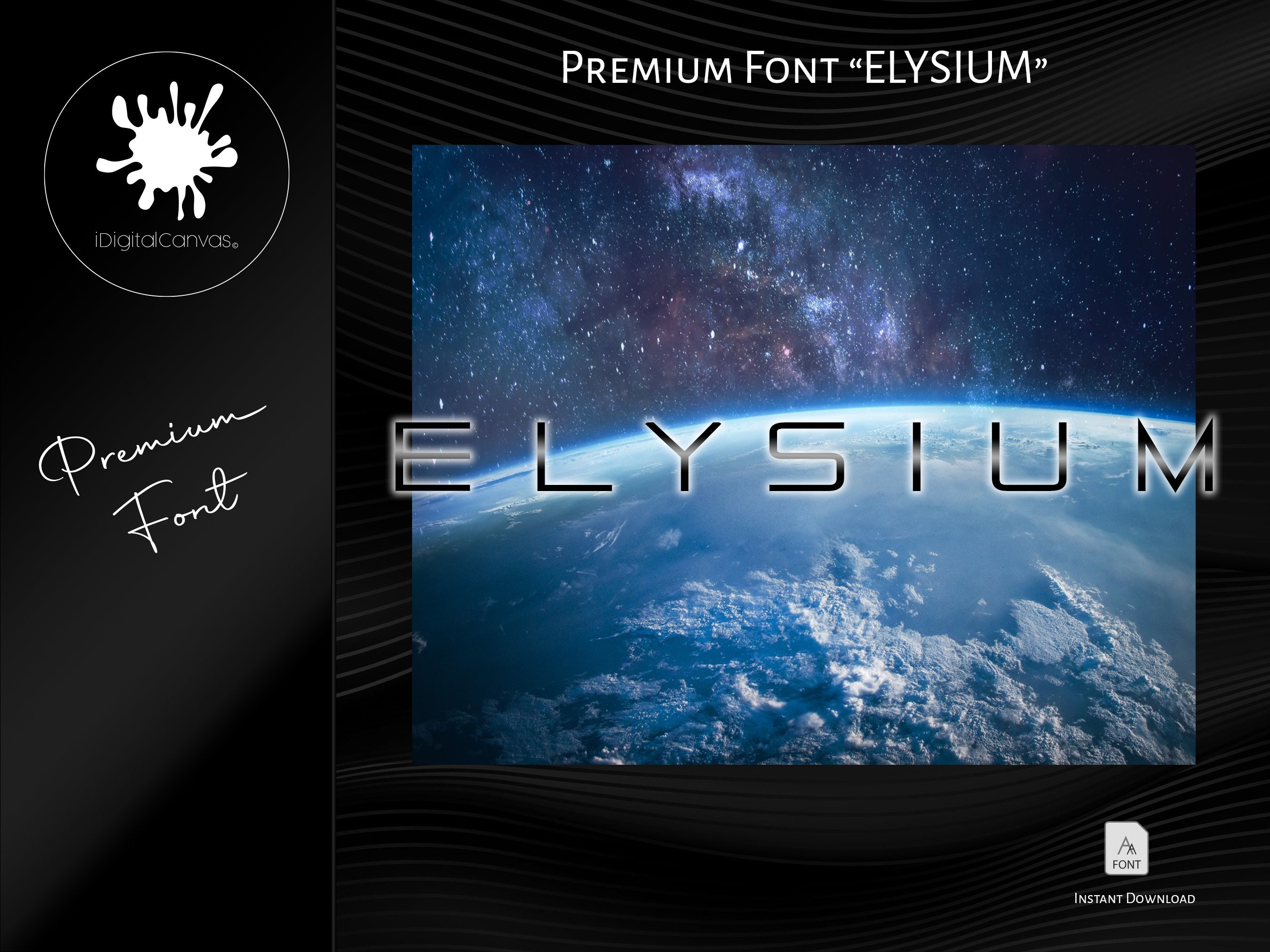 Elysium Premium Font Modern Font, Branding Font, Cricut Fonts ...