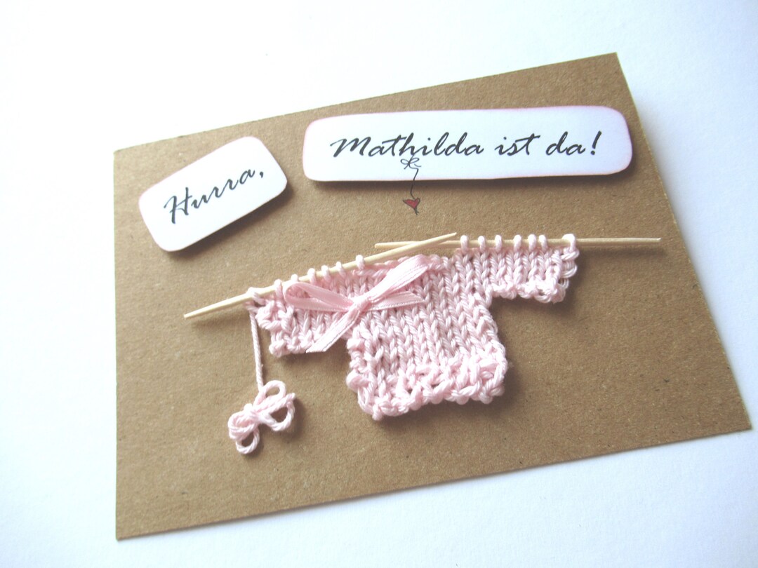 Congratulations Card on the Birth - Hurray, Mila is Here ...